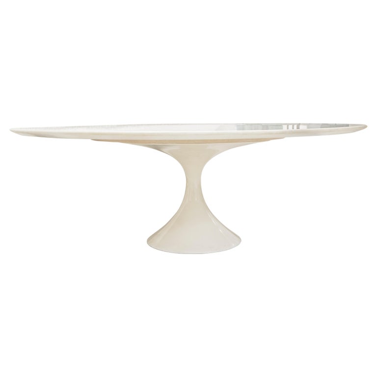 Mid-Century Modern Tulip Style Marble Center Table, Italy, 1960 For ...
