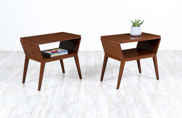 Mid-Century Modern Two-Tier Side Tables by Westwood for Moderns For ...