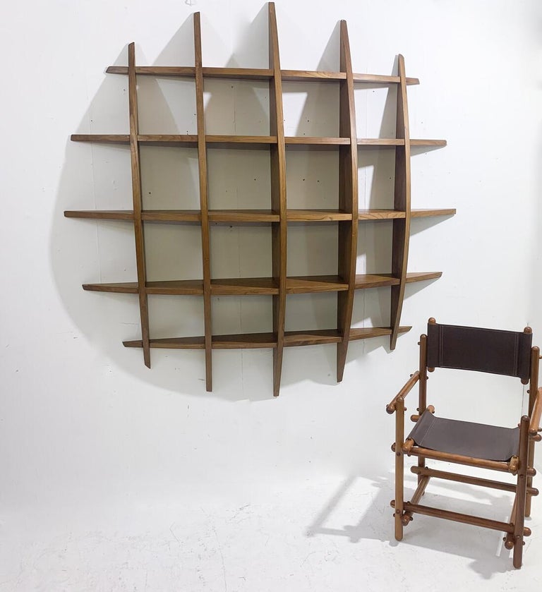 Mid-Century Modern "Tyco" Wall System Bookcase by Manfredo Massironi ...