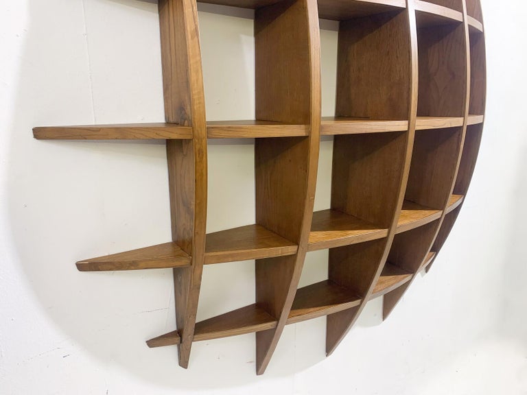 Mid-Century Modern "Tyco" Wall System Bookcase by Manfredo Massironi ...