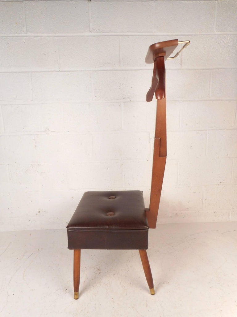Mid-Century Modern Valet Chair For Sale at 1stDibs | mid century valet ...