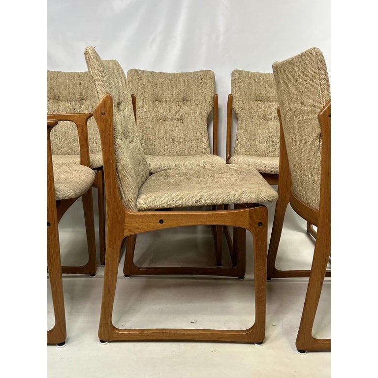Mid-Century Modern Vamdrup Stolefabrik Teak Dining Chairs, Set of 6 For ...