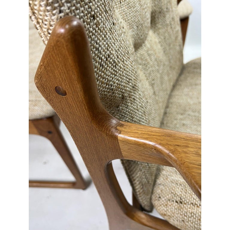 Mid-Century Modern Vamdrup Stolefabrik Teak Dining Chairs, Set of 6 For ...