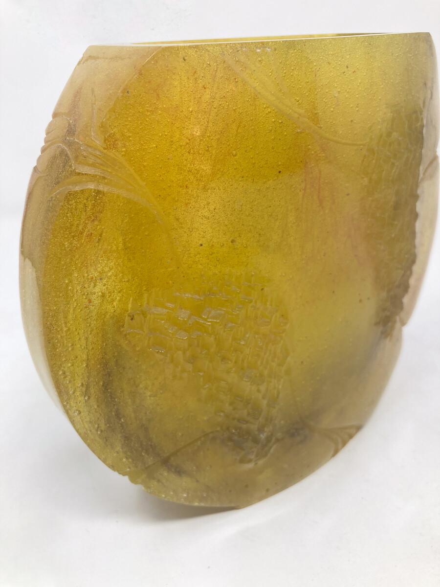 Mid-Century Modern Vase by Étienne Leperlier, 1980s For Sale at 1stDibs