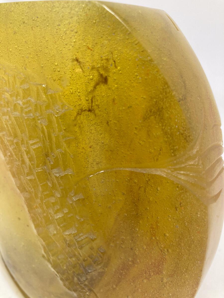 Mid-Century Modern Vase by Étienne Leperlier, 1980s For Sale at 1stDibs