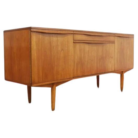 Mid Century Modern Vintage Teak Credenza Sideboard by Morris of Glasgow ...