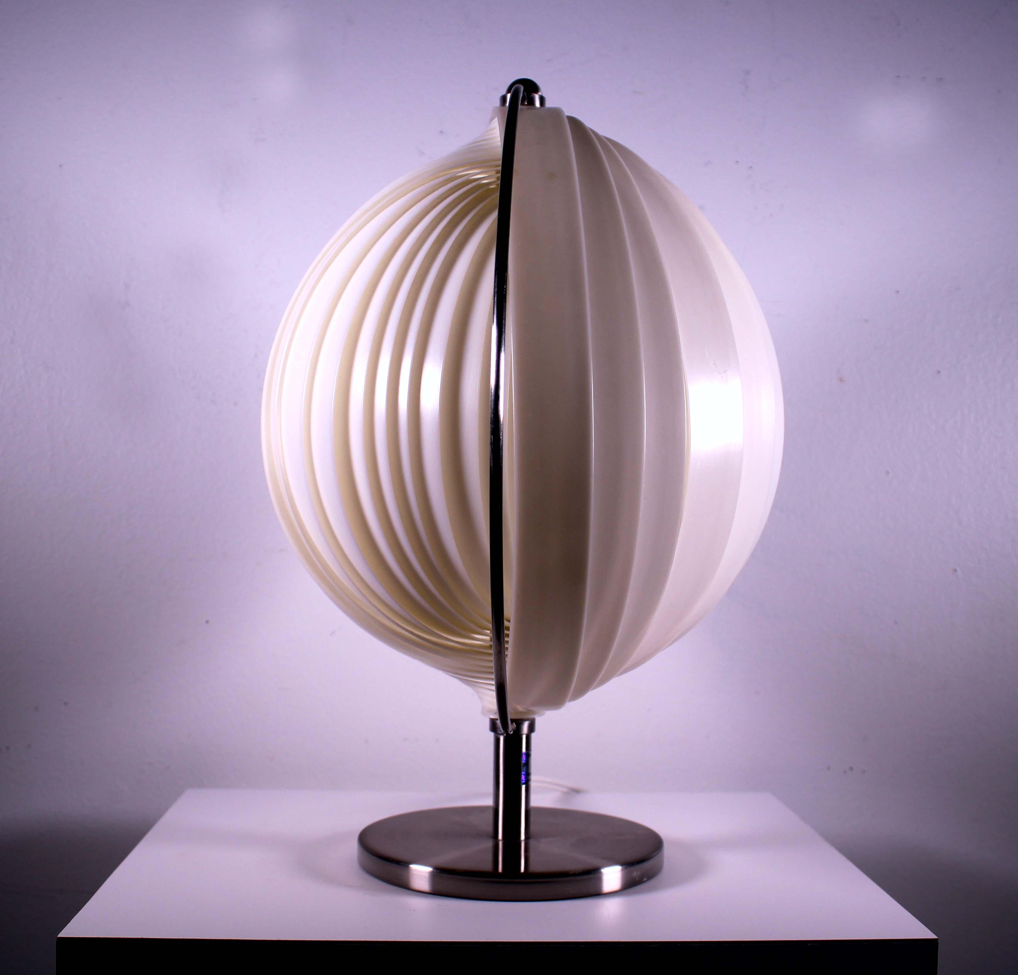 Mid Century Modern Vintage Verner Panton Moon Lamp at 1stDibs