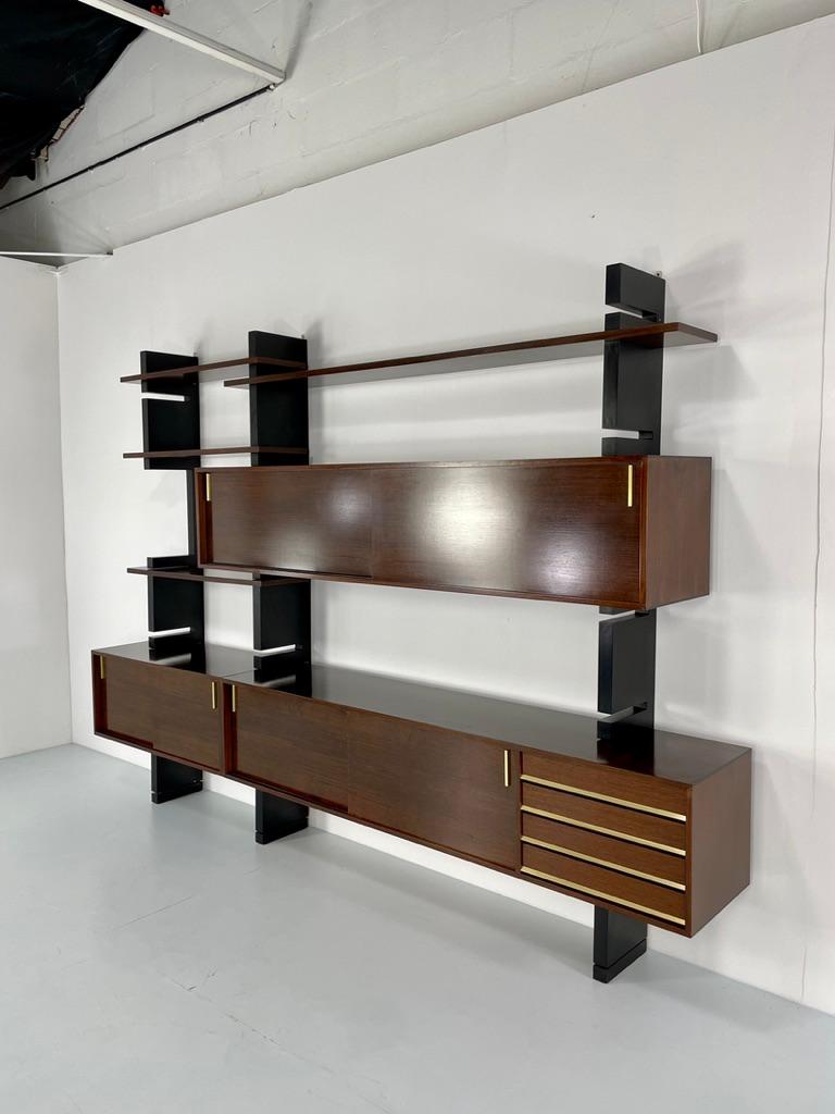 Mid-Century Modern Wall Unit "Extenso" Modular for Amma, Italy, 1960s ...