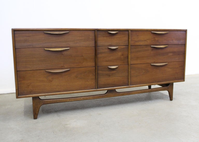 Mid-Century Modern Warren Church Lane Perception Triple Dresser ...