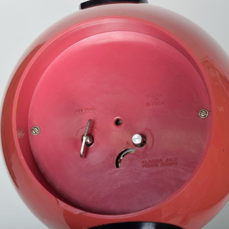 Mid-Century Modern Westclox Tulip Table Clock at 1stDibs