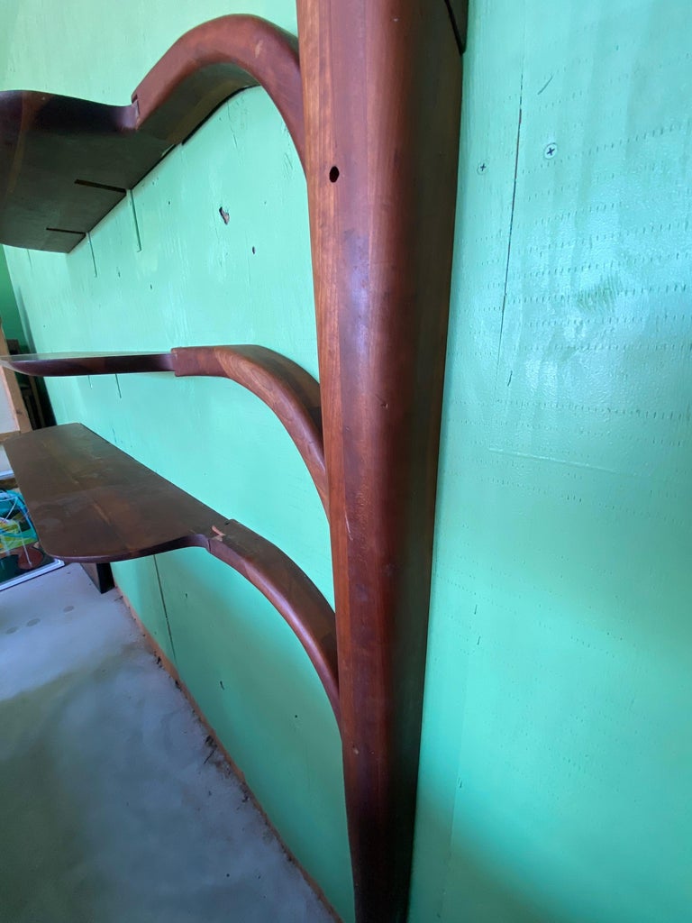 Vintage Whale Tail Wall Shelf at 1stDibs