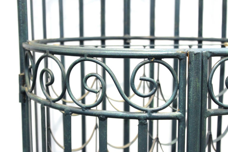 Mid-Century Modern Wine Bar in Wrought Iron For Sale at 1stDibs ...