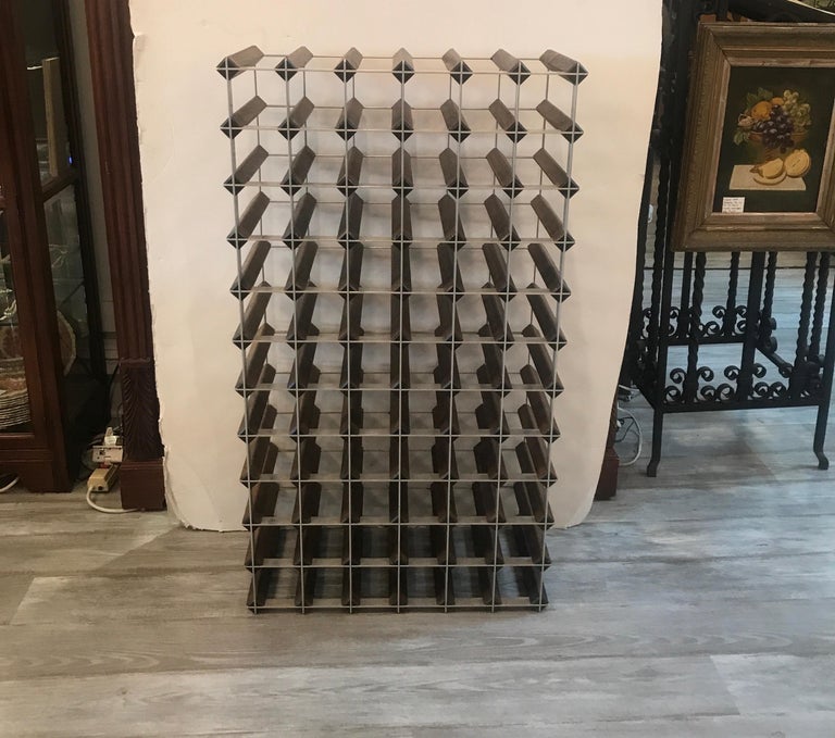 Mid-Century Modern Wine Rack at 1stDibs | vintage wine racks ...