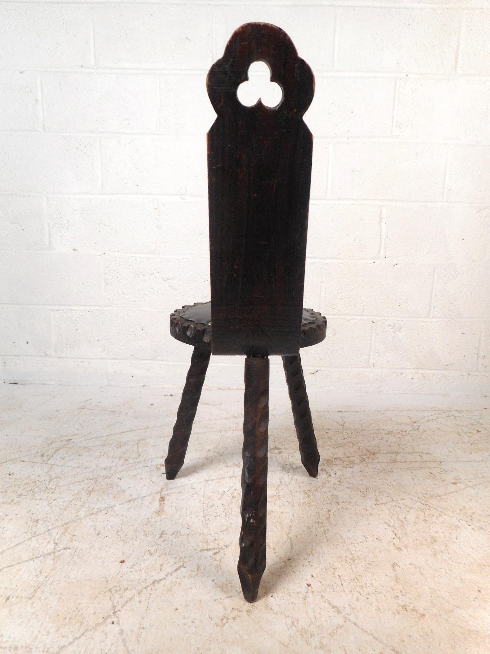 Mid-Century Modern Witco Style Chair For Sale at 1stDibs | witco chair