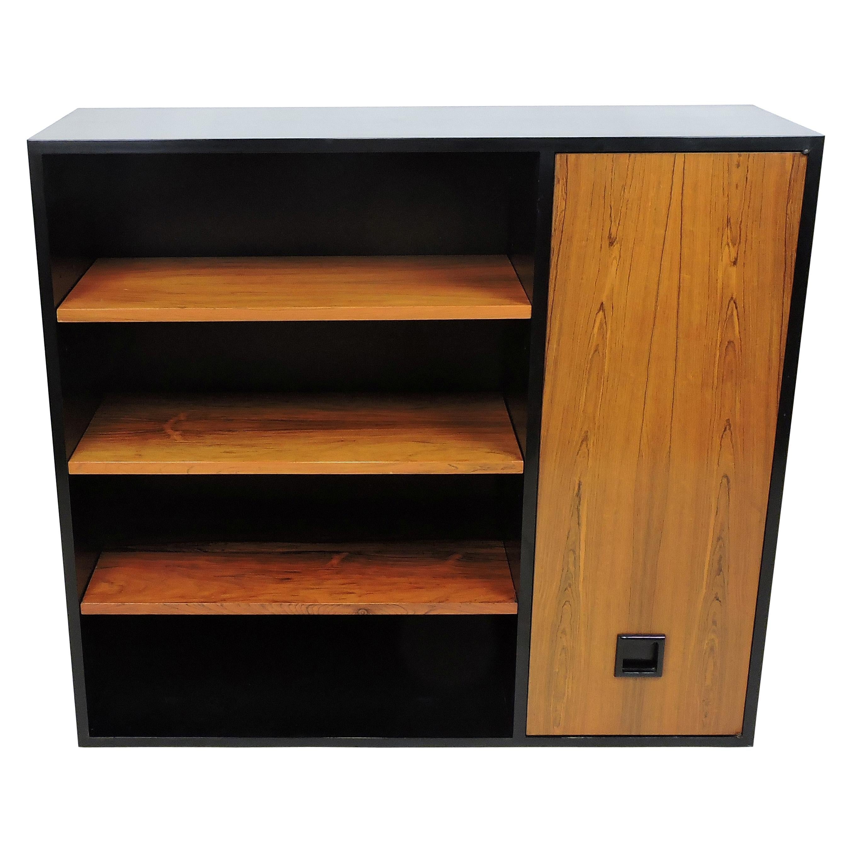 Mid-Century Modern German Teak Credenza with Hutch Munker Modell Danish ...