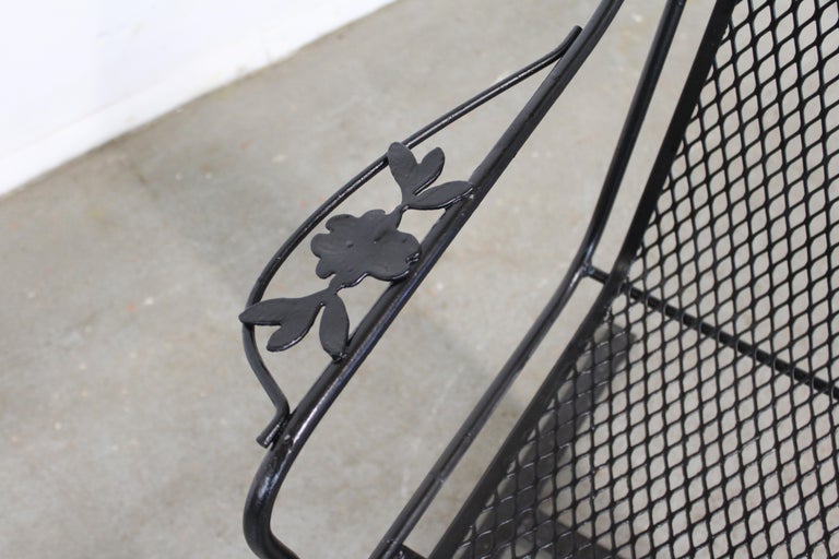 Mid-Century Modern Woodard Springer Rocker Patio Lounge Chair For Sale ...