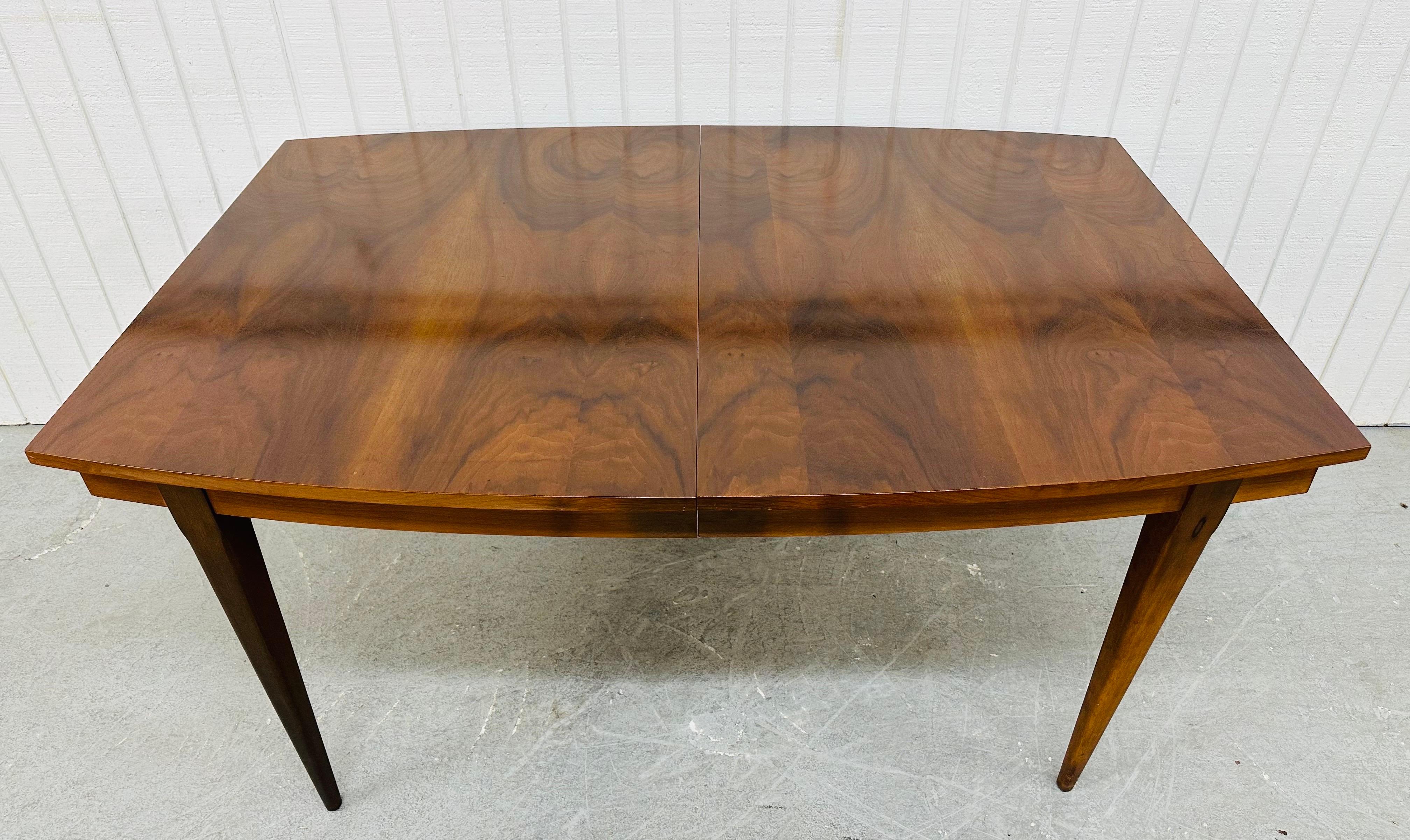Mid-Century Modern Young Manufacturing Walnut Dining Table For Sale at ...