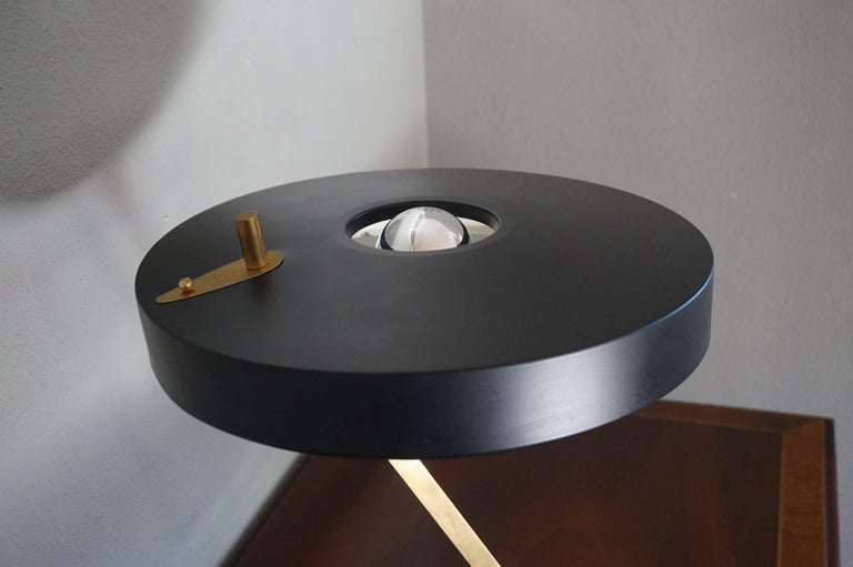 Mid-Century Modern Z Shape Table or Desk Lamp by Louis Kalff for ...