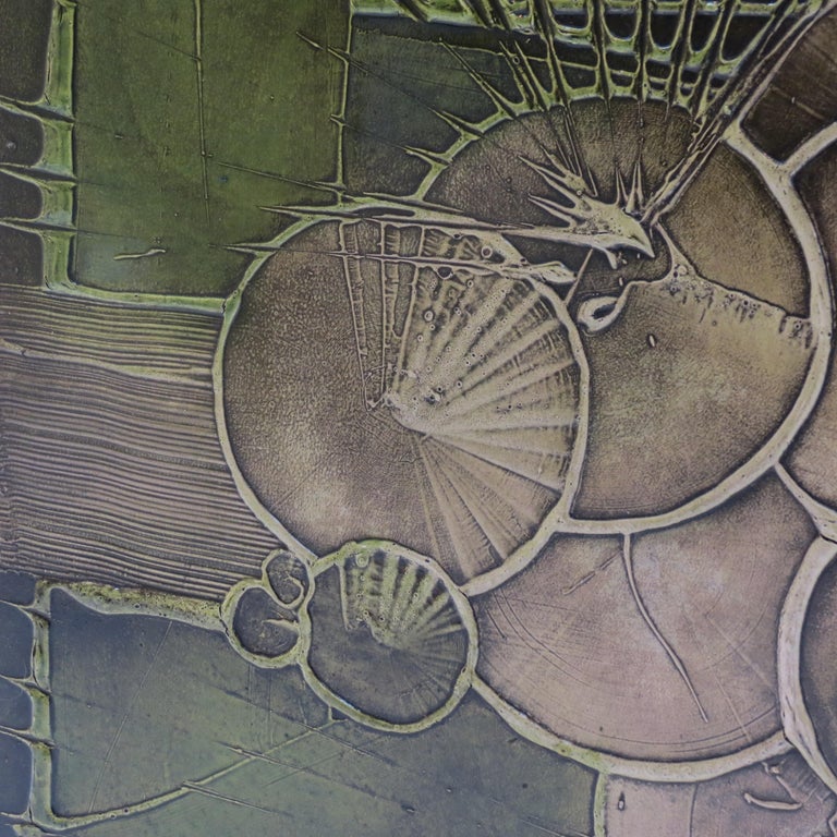 Mid-Century Modernist Abstract Painting Composition, Richard Price ...