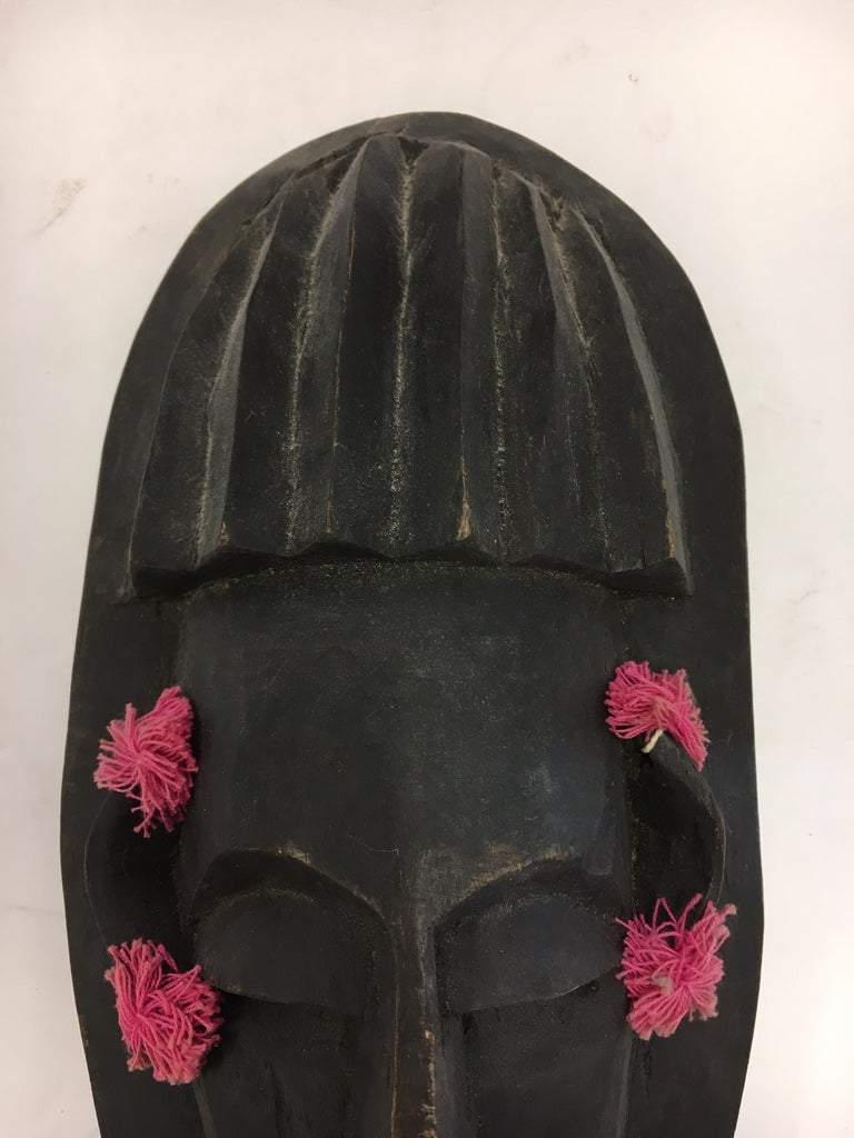 Mid-Century Modernist African Decorative Hanging Mask Sculpture from ...