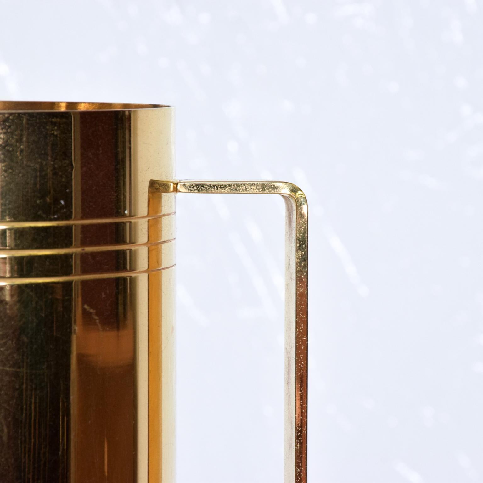 Midcentury Modernist Gold-Plated Pitcher 24-Karat-GP, Parzinger Era For ...