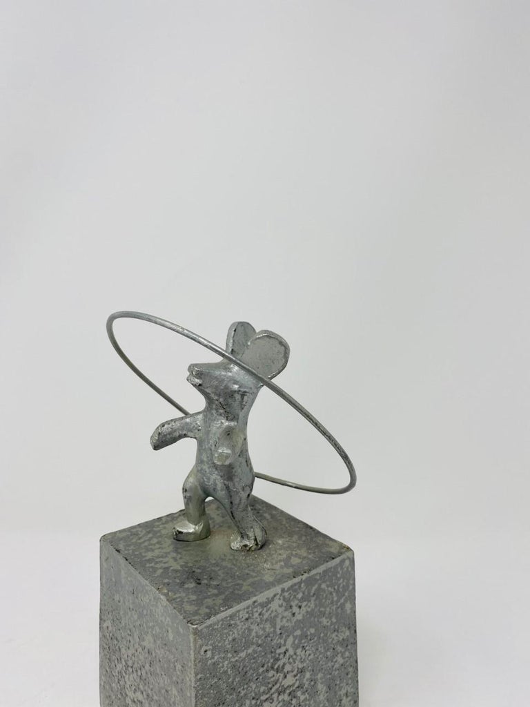 Mid Century Modernist Mouse Sculpture For Sale at 1stDibs