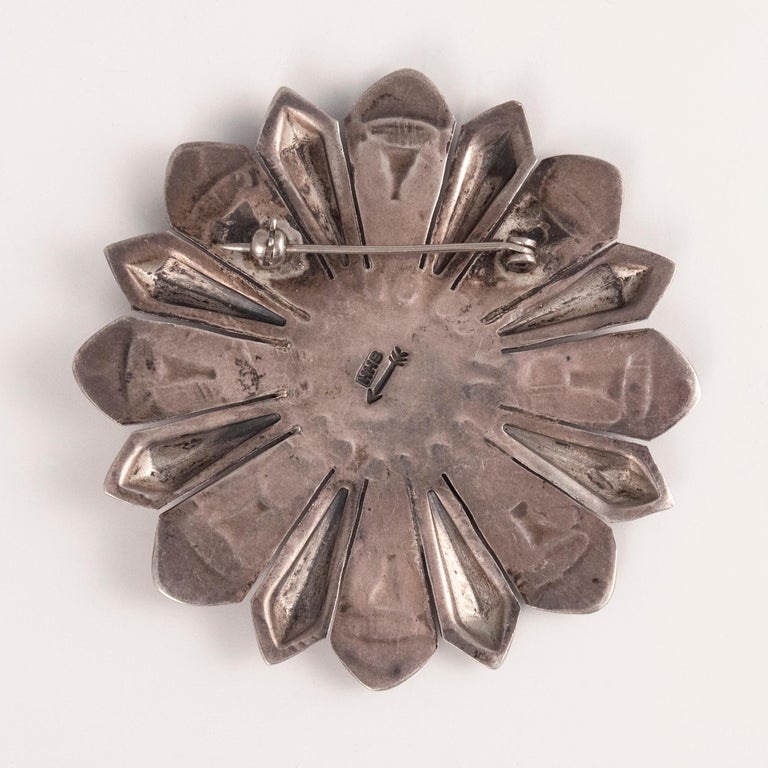 Mid-Century Navajo Silversmith Harry H. Begay Turquoise and Silver ...