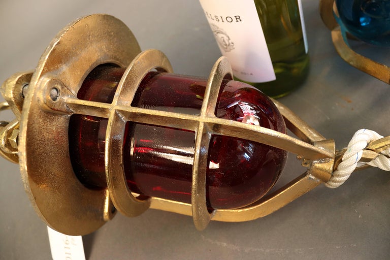 Midcentury Navy Convoy Lights For Sale at 1stDibs