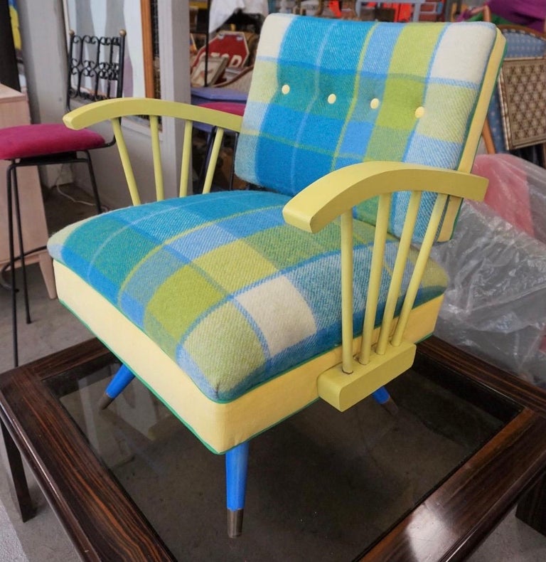 Midcentury Newly Upholstered Hermitage Cabinet Shop Nashville Rocking ...