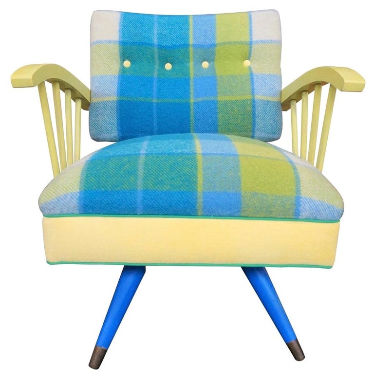 Midcentury Newly Upholstered Hermitage Cabinet Shop Nashville Rocking ...