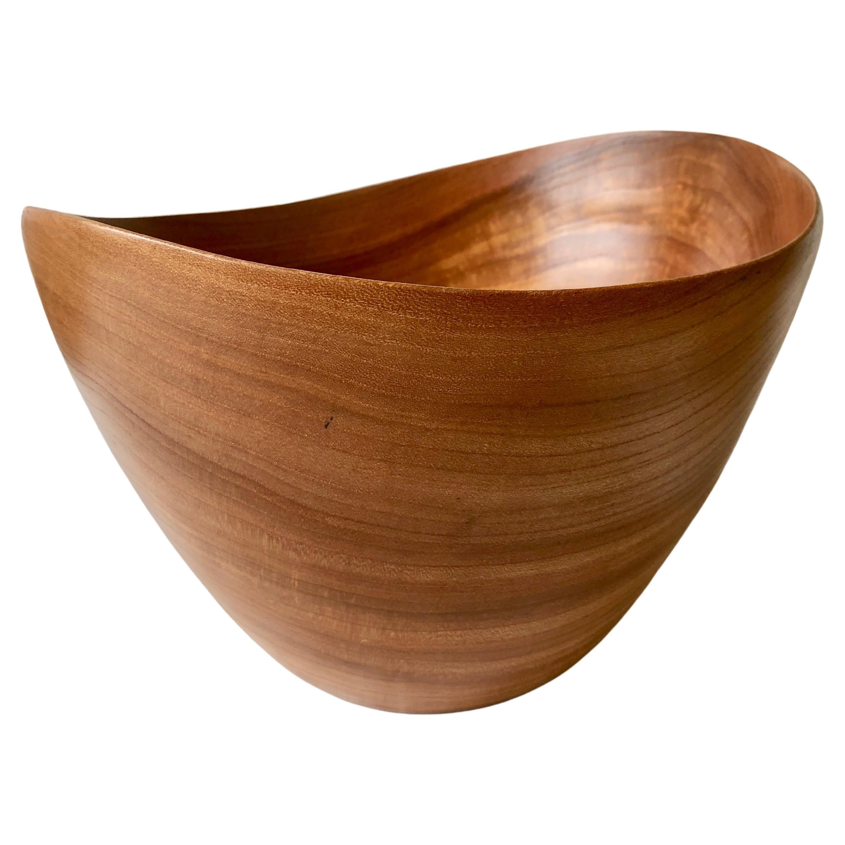 Beautiful Teak Bowl from Denmark by Ernst Henriksen at 1stDibs