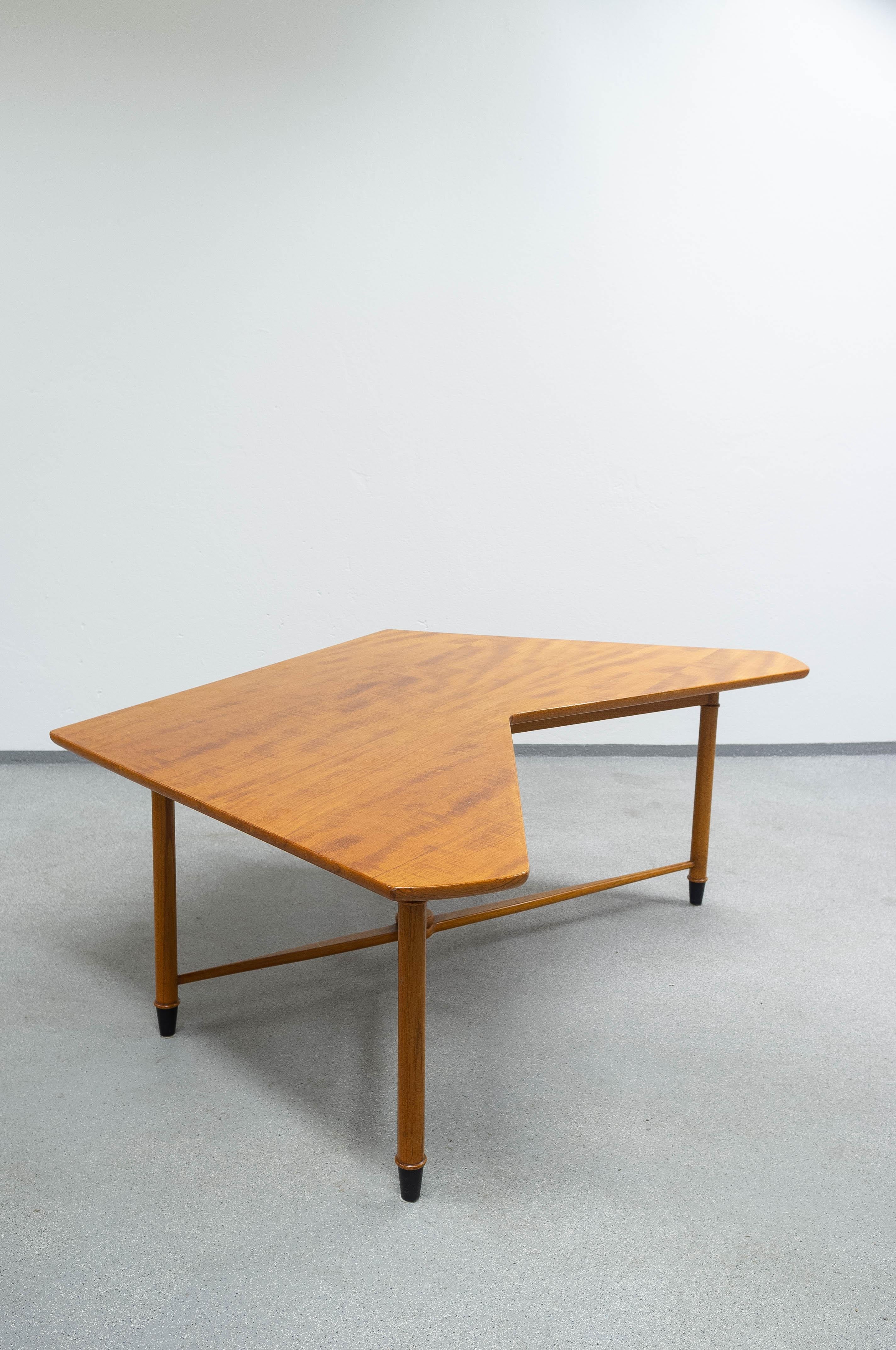 Midcentury One of a Kind "Butterfly" Desk by Alf Sture for Hiort and ...