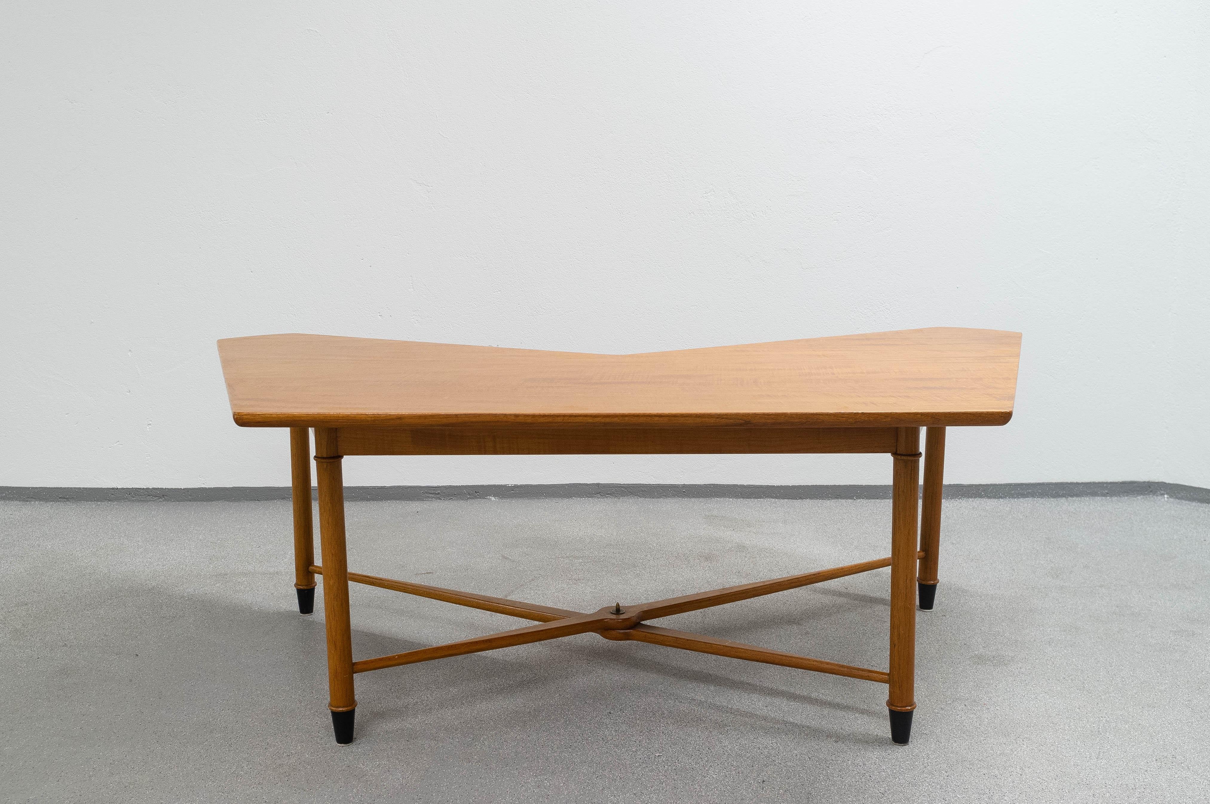 Midcentury One of a Kind "Butterfly" Desk by Alf Sture for Hiort and ...