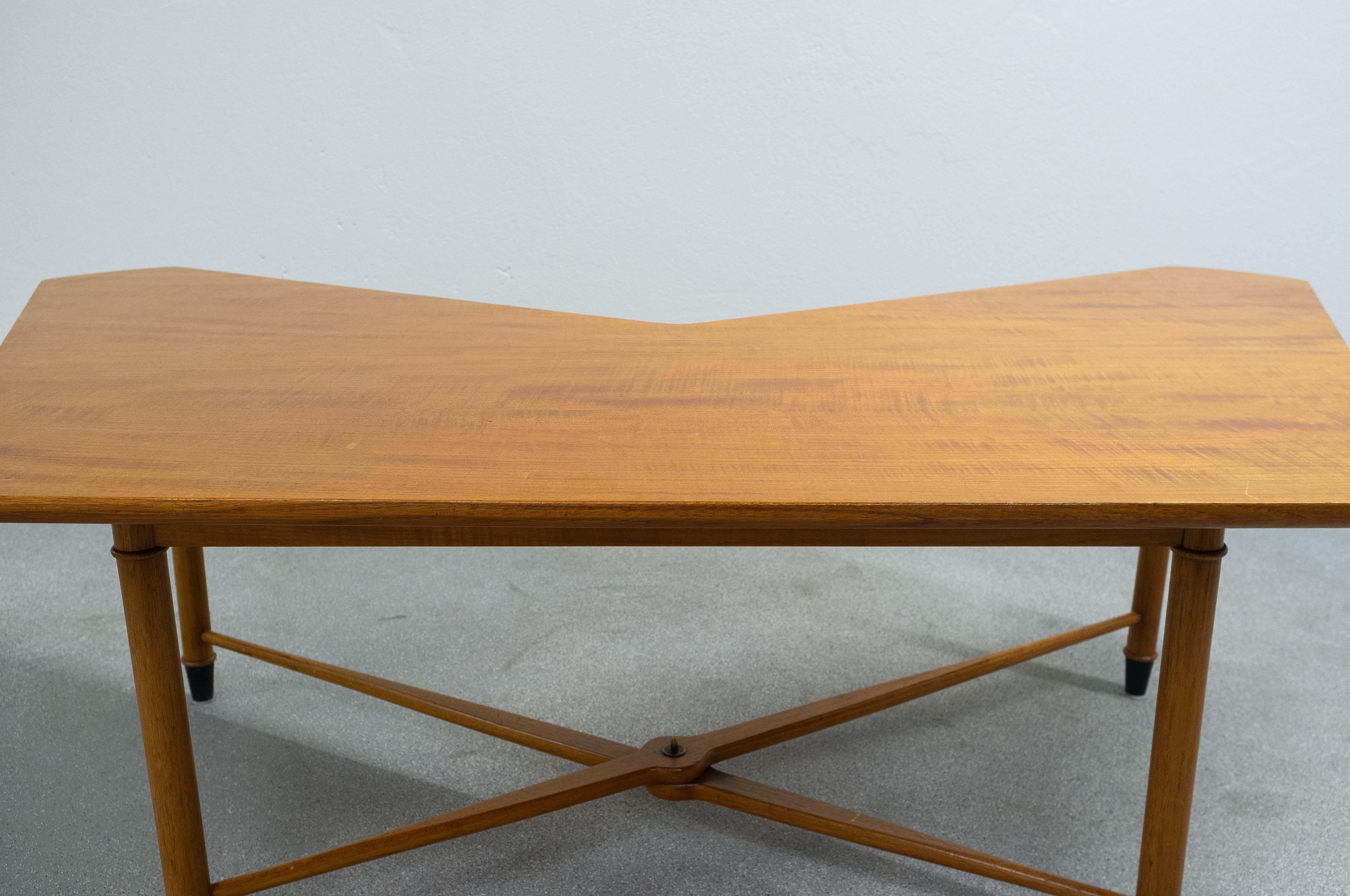 Midcentury One of a Kind "Butterfly" Desk by Alf Sture for Hiort and ...