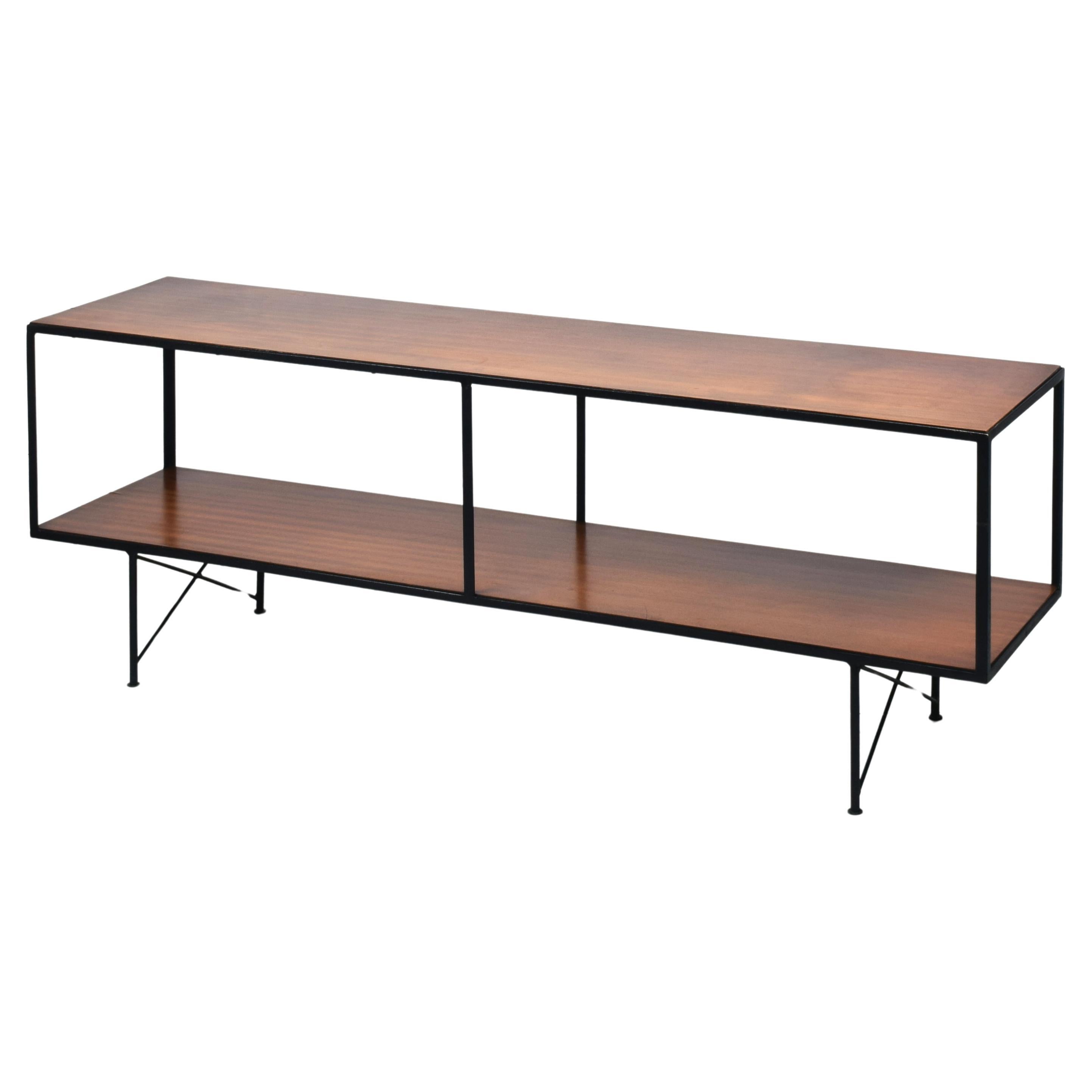 Mid-century open Sideboard, unique display shelving unit, 1950s, eames ...