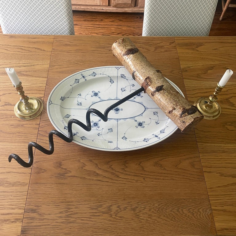 Mid-Century Oversized Wine Whisky Corkscrew Sculpture For Sale at 1stDibs