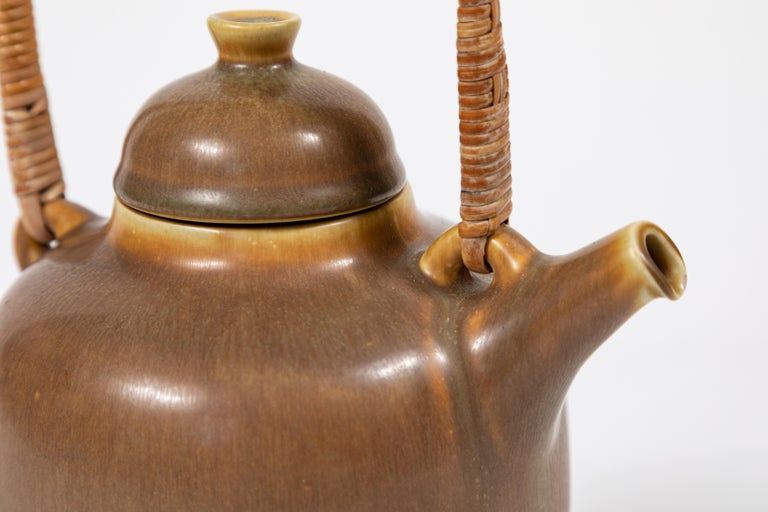 Midcentury "Palshus" Ceramic Teapot, Denmark at 1stDibs