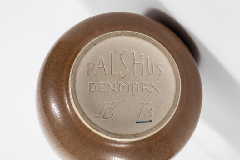 Midcentury "Palshus" Ceramic Teapot, Denmark at 1stDibs