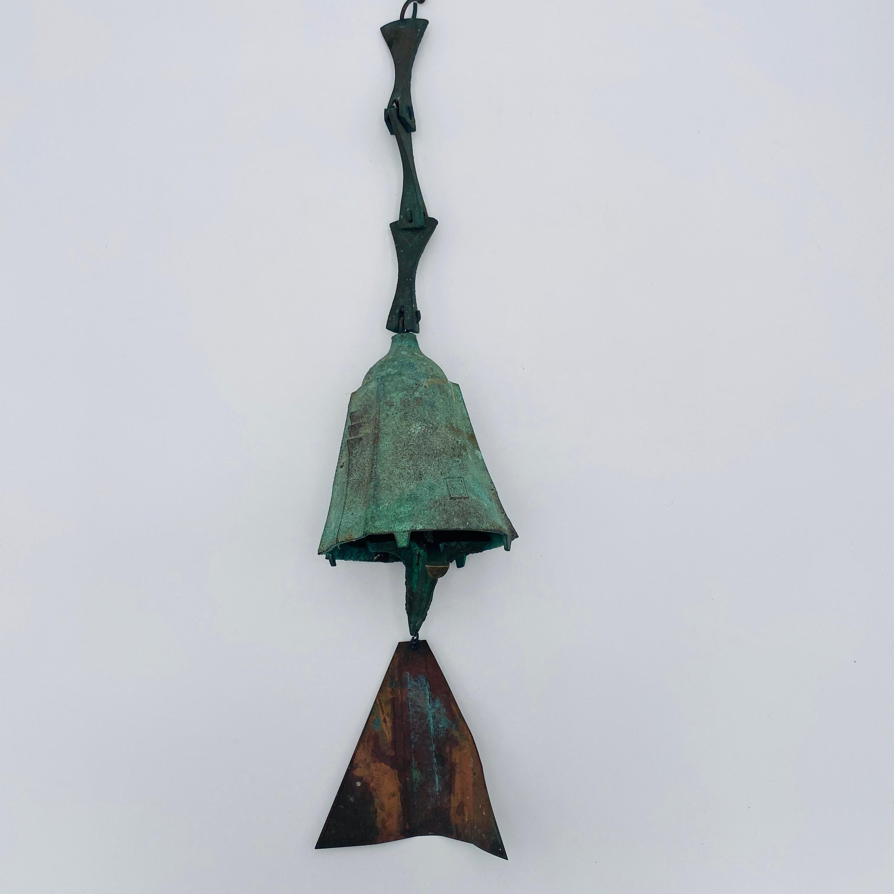 Mid Century Paolo Soleri Bronze Wind Bell 1960s For Sale at 1stDibs