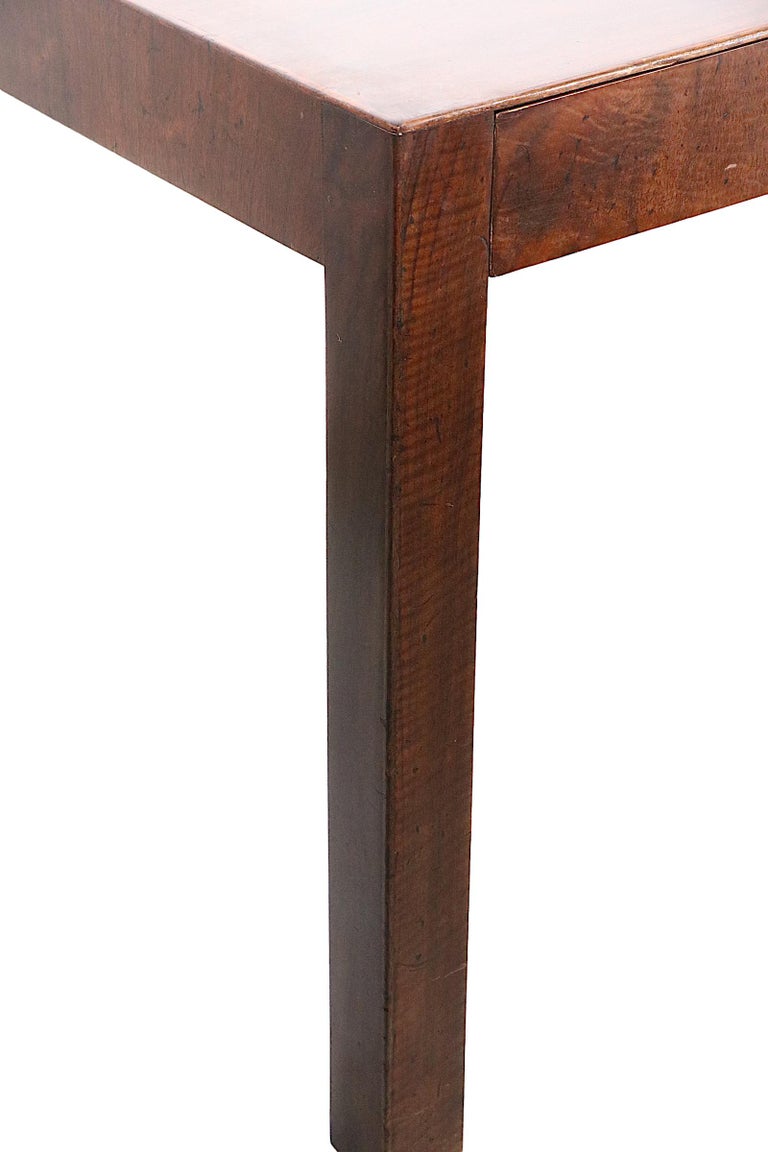 Mid Century Parsons Style Writing Desk Made in Italy, circa 1950-1960s ...