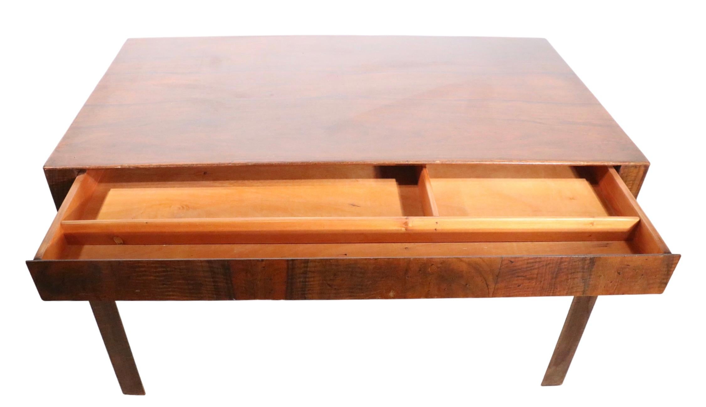 Mid Century Parsons Style Writing Desk Made in Italy, circa 1950-1960s ...