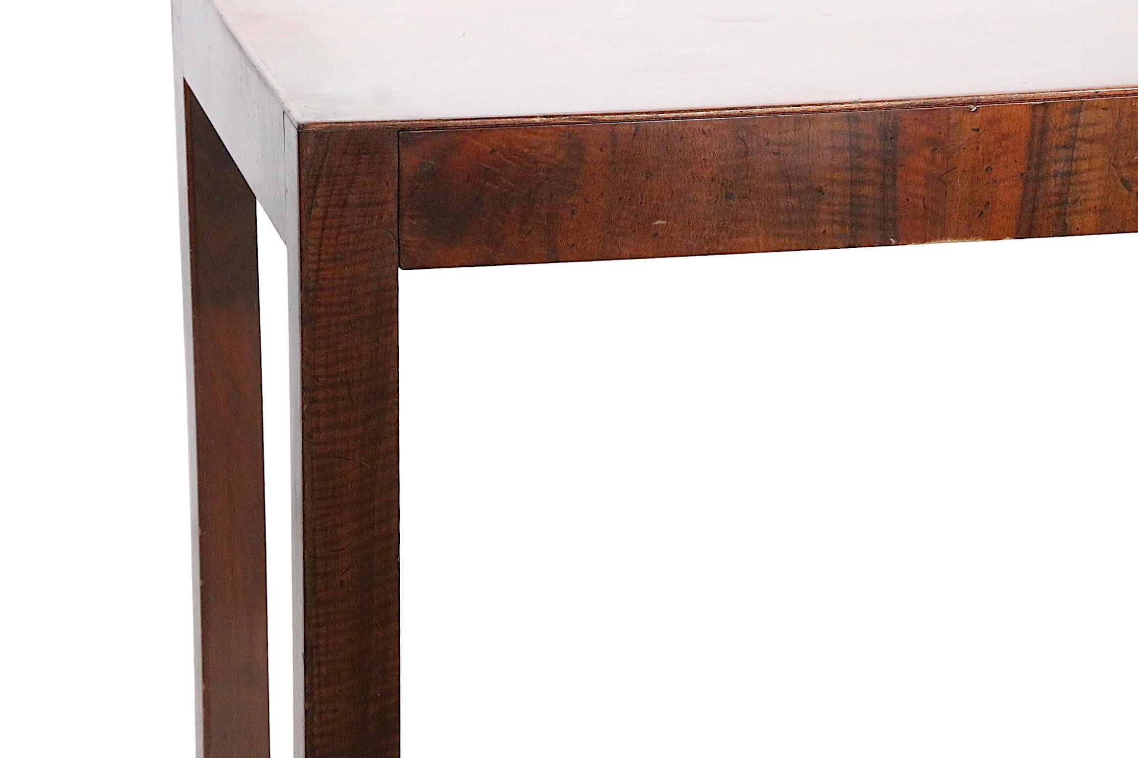 Mid Century Parsons Style Writing Desk Made in Italy, circa 1950-1960s ...