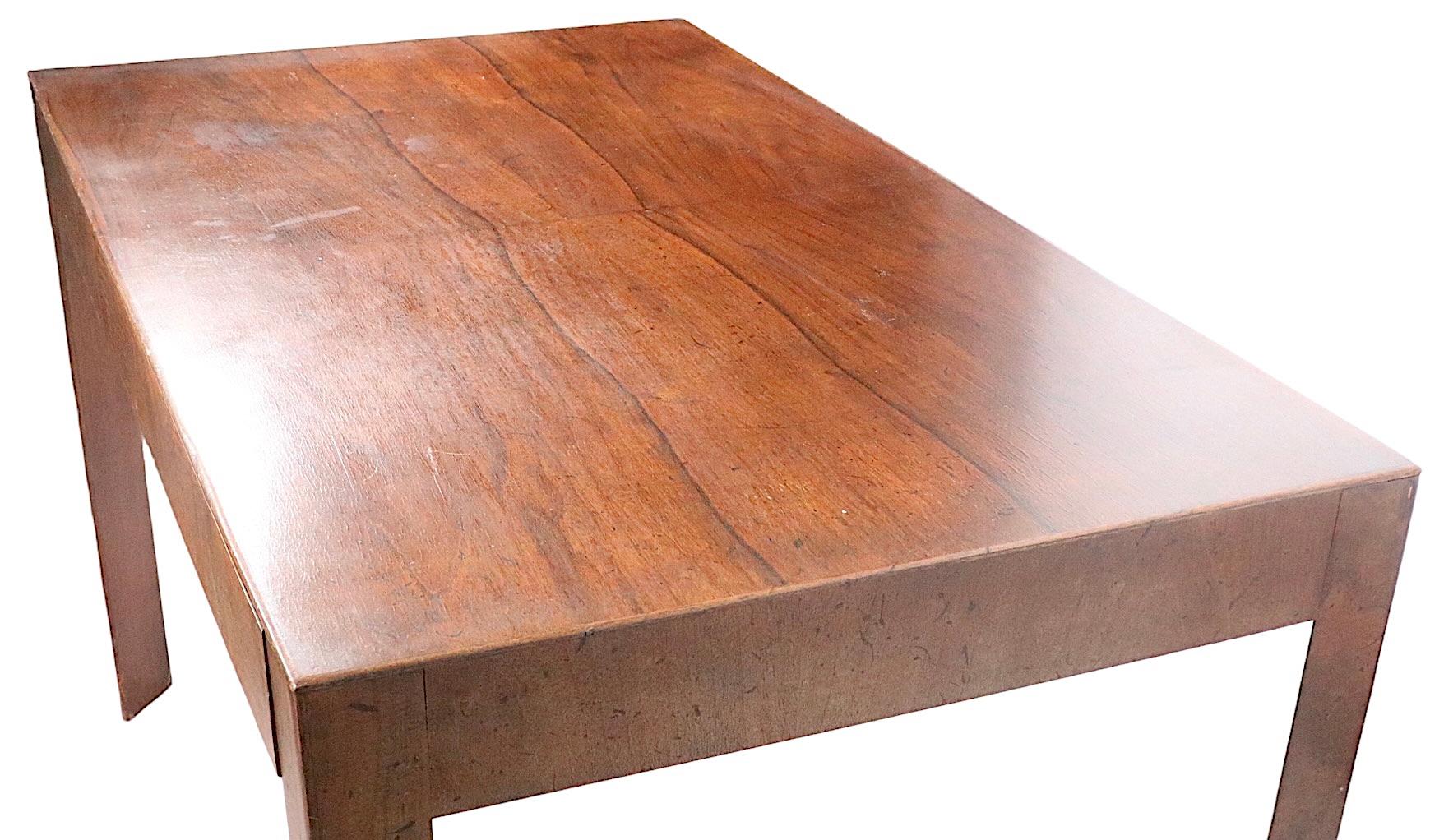 Mid Century Parsons Style Writing Desk Made in Italy, circa 1950-1960s ...