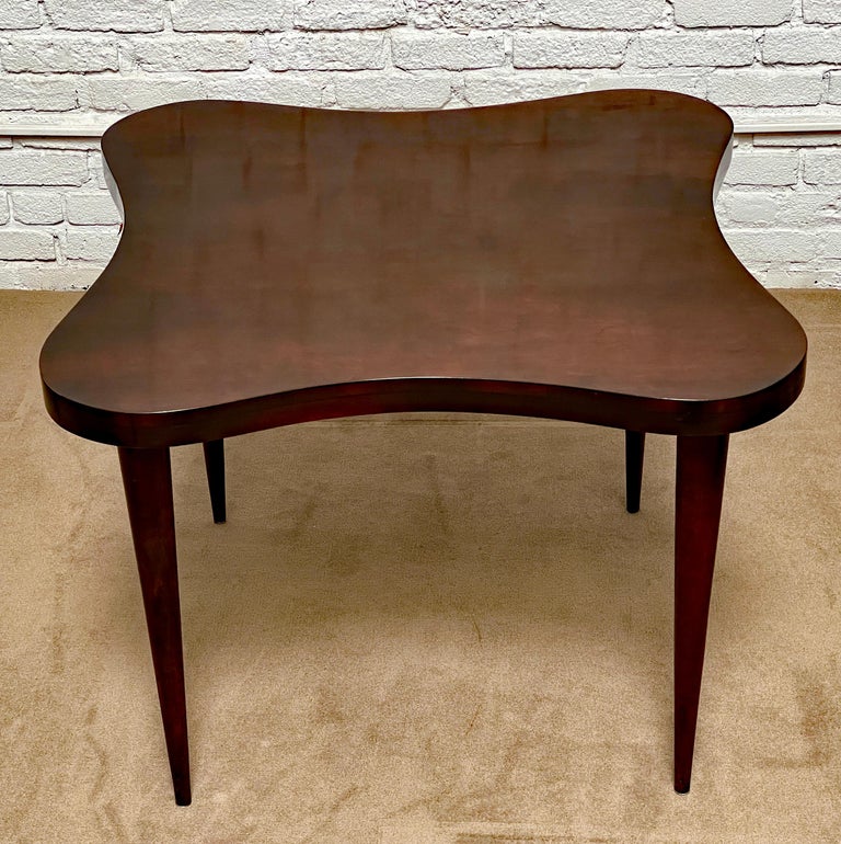 Mid Century Paul Frankl Custom Game Table and Chairs at 1stDibs ...