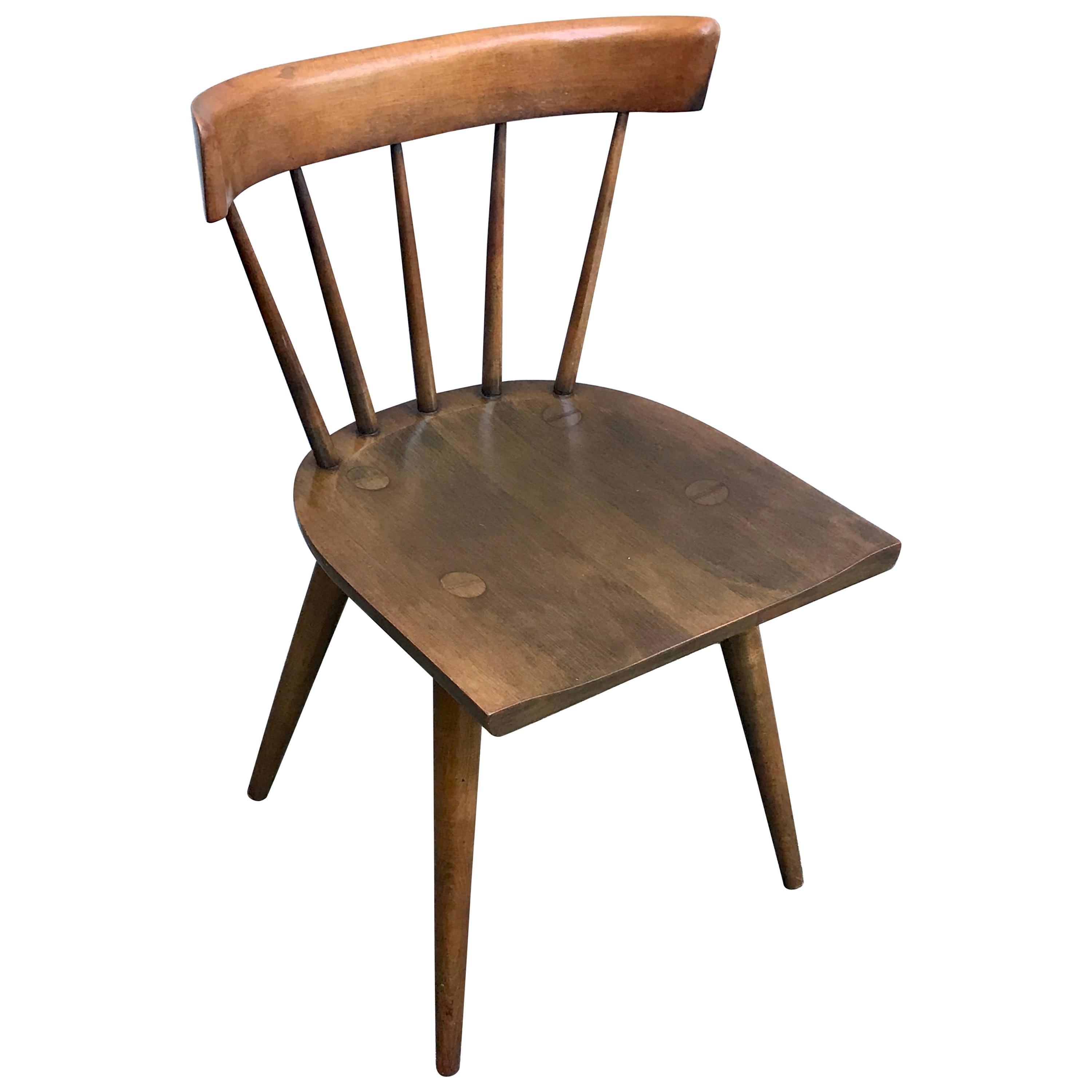 Mid Century Paul McCobb Spindle Back Side Chair or Desk Chair for ...