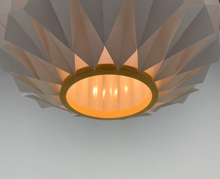 Mid-century Pendant by Lars Eiler Schiøler 1970's For Sale at 1stDibs