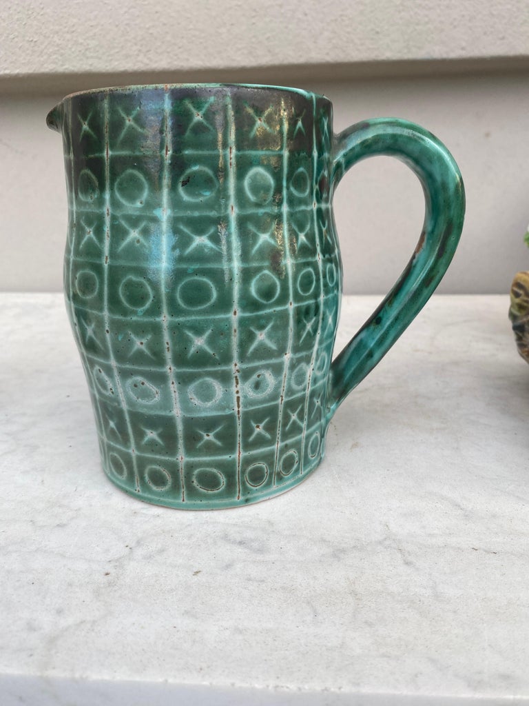 Midcentury Pitcher Robert Picault Vallauris For Sale at 1stDibs