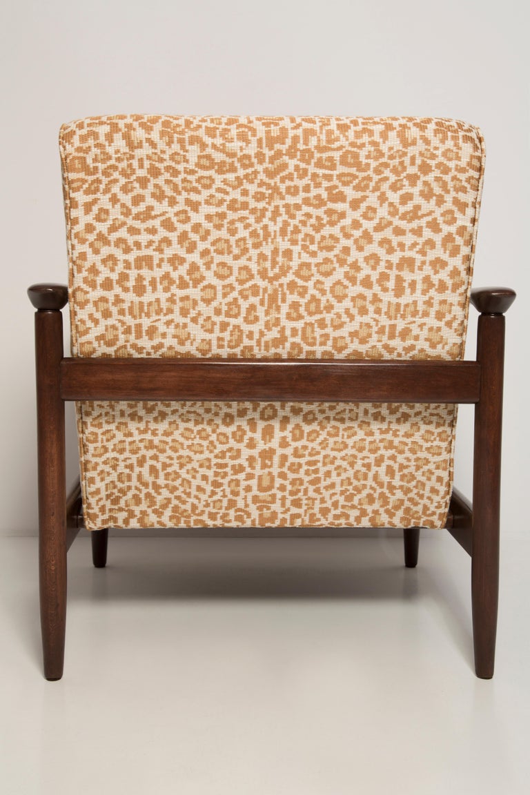 Mid-Century Pixel Leopard Armchair, GFM 142, Edmund Homa, Europe, 1960s ...