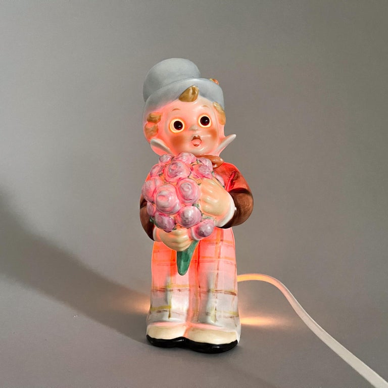 Midcentury Porcelain Table Lamp by Goebel, Germany, 1960s For Sale at ...