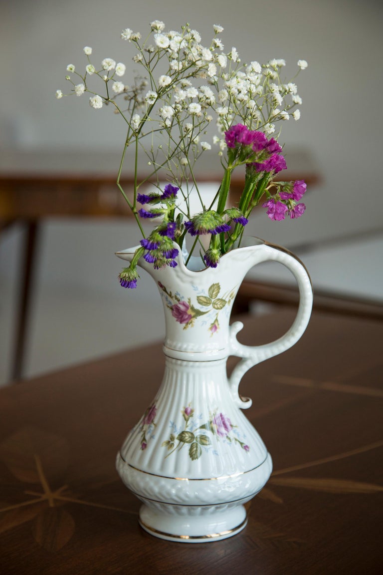 Midcentury Porcelain Tea Pot, Europe, 1960s For Sale at 1stDibs